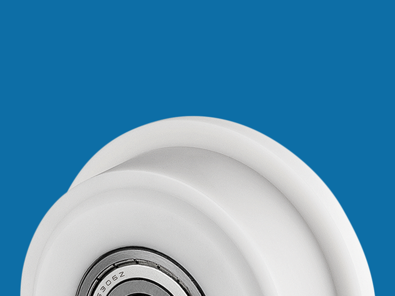 Reliable Flanged Wheels for Guided Movement | TENTE